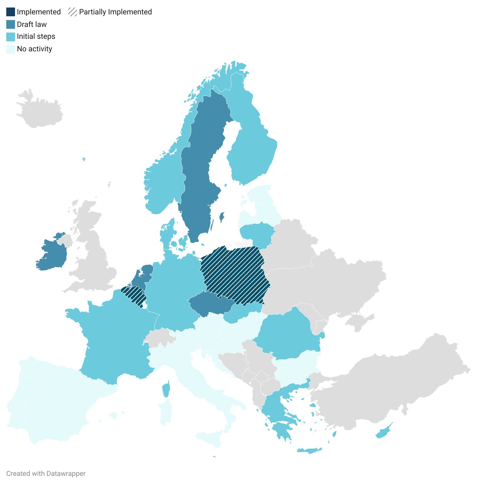 EU Pay Transparency Directive: which countries have implemented